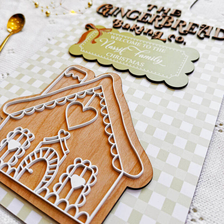 Gingerbread House Serving Board - Kikki & Franki